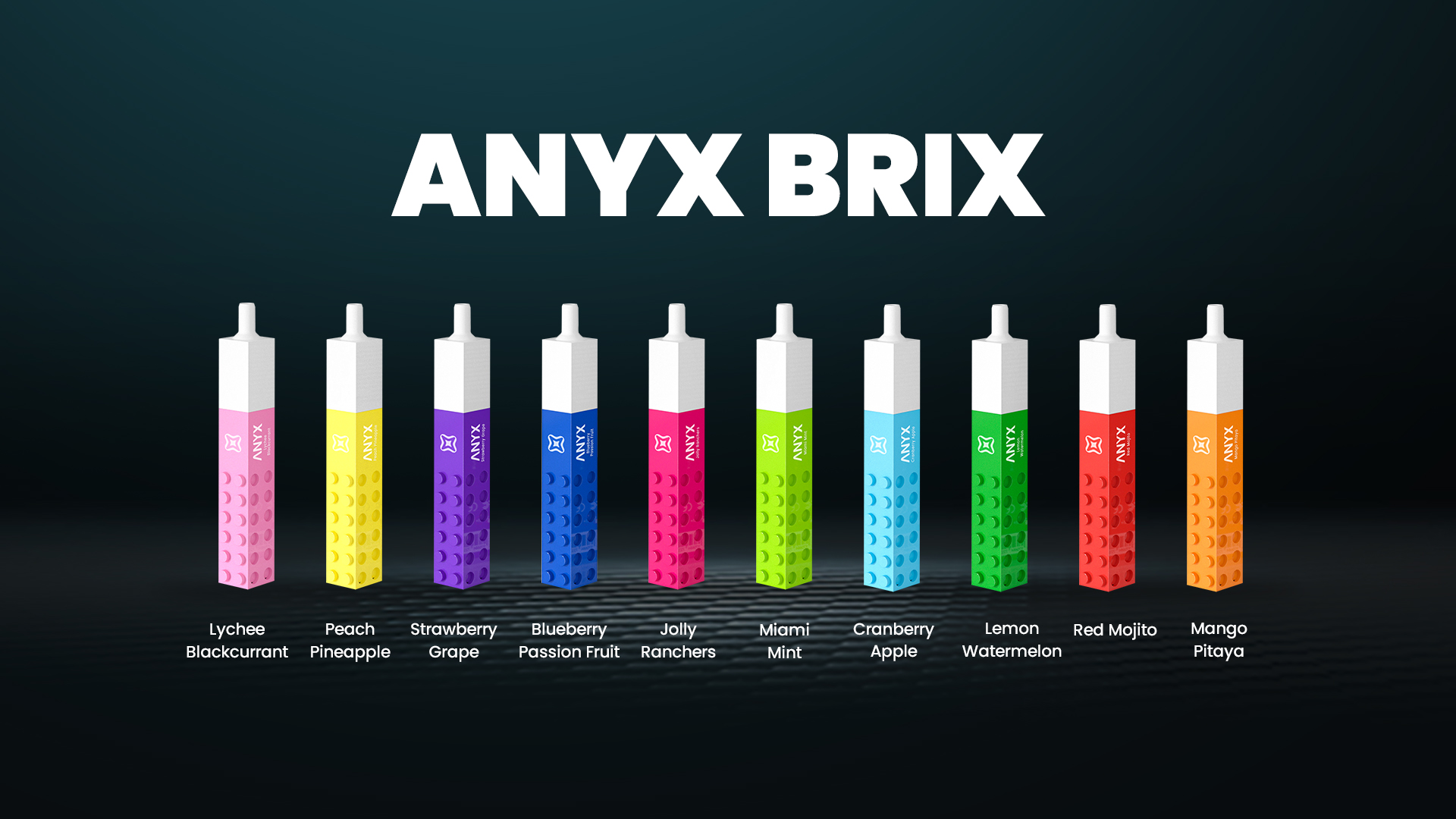 ANYX Unveils ANYX BRIX at Vapexpo Paris: A Fun, Playful Disposable Vape ...