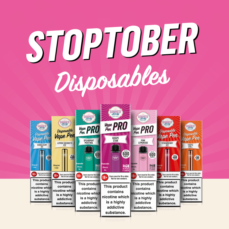 Disposable Vapes For Stoptober – Dinner Lady - VAPEAST Pulse: The Beat ...
