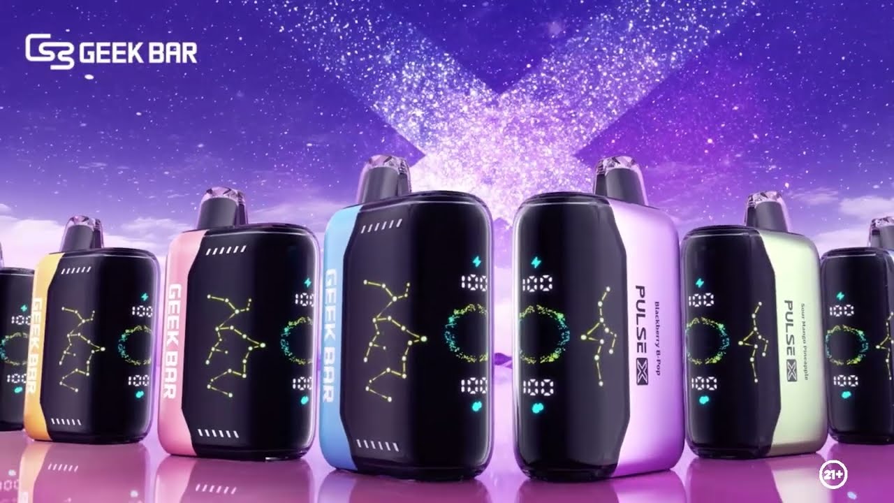 Geek Bar Pulse X Unveiled: Experience the Future with 25,000 Puffs and ...