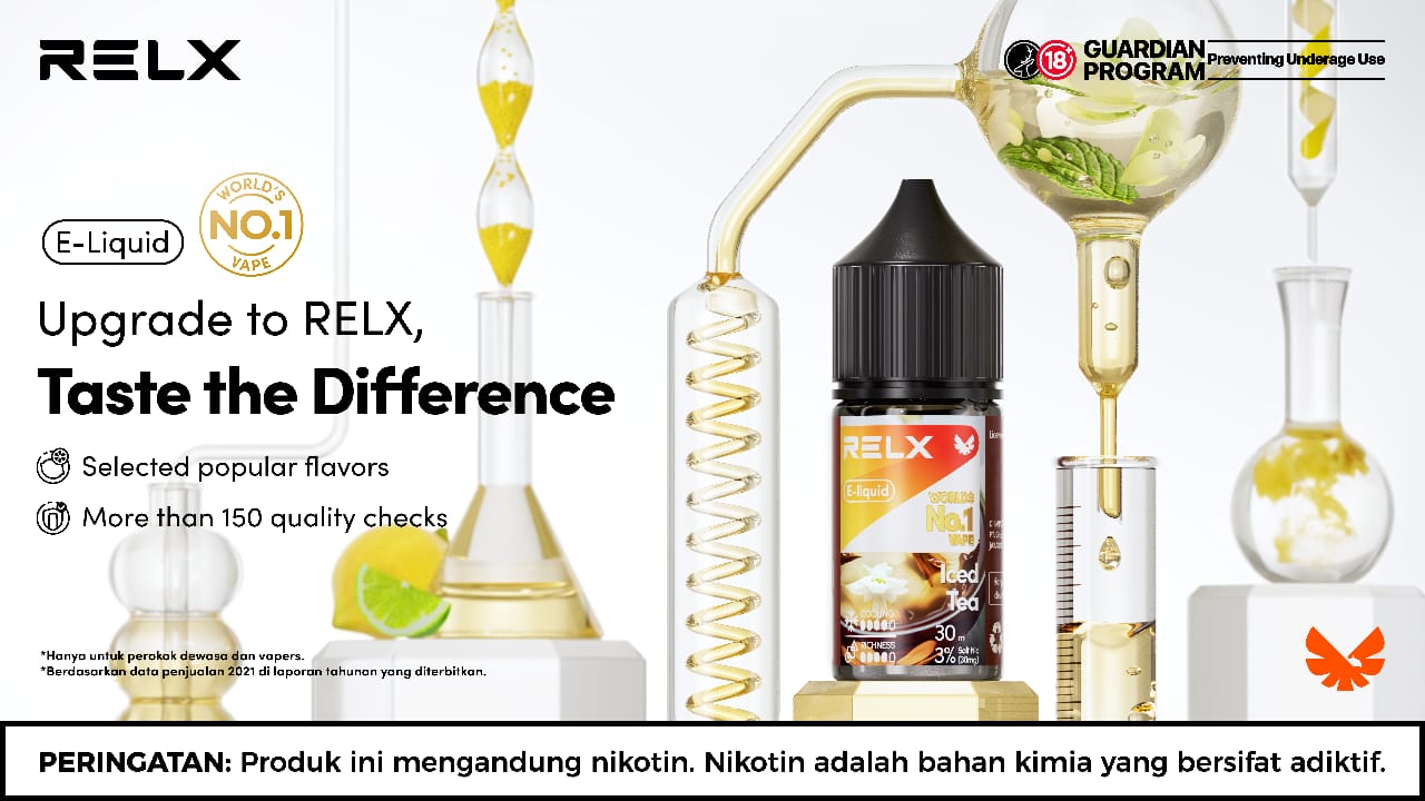 RELX International Indonesia Launches Refillable E-Liquid • VAPEAST