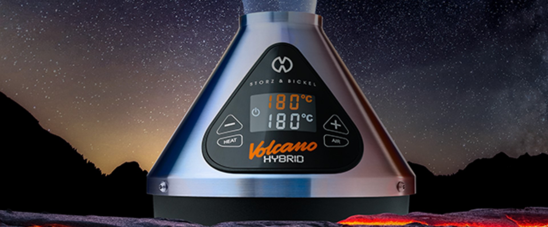 The Volcano Hybrid Vaporizer Review • VAPEAST