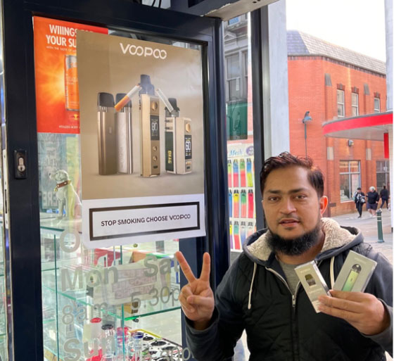 Thousands of smokers have flocked to try VOOPOO's latest product as ...