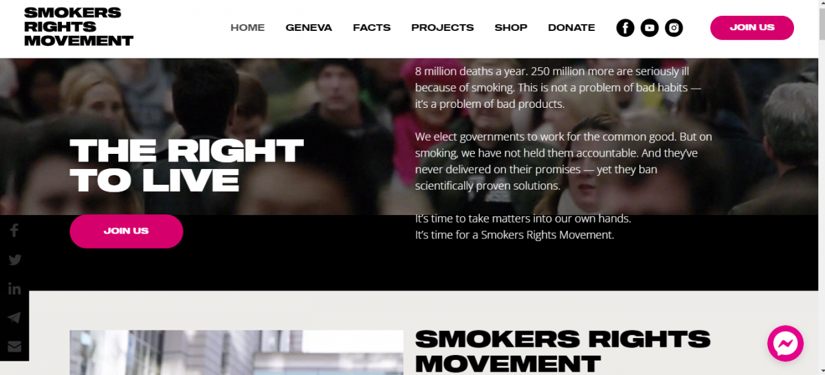 Smokers Rights Movement: Fighting for Smokers’ Access to Safer ...