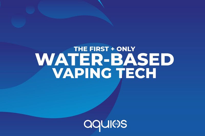 Press Release: Aquios Pioneers Water-Based Vaping • VAPEAST