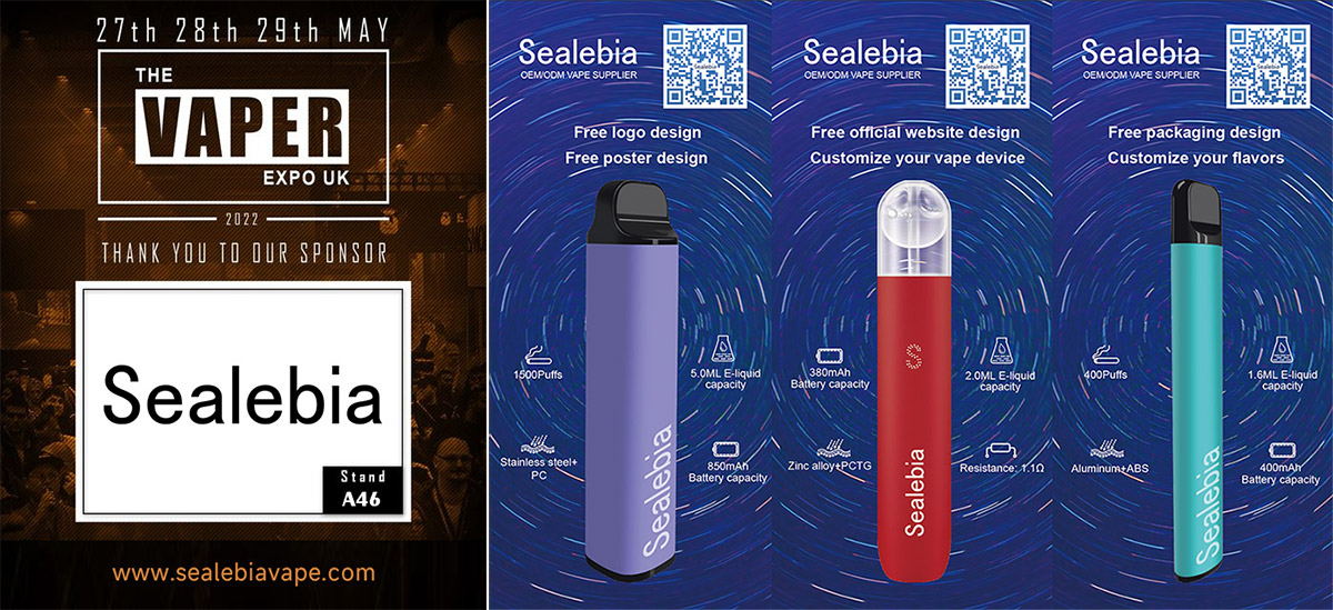 Sealebia meets you at the Vaper Expo UK • VAPEAST