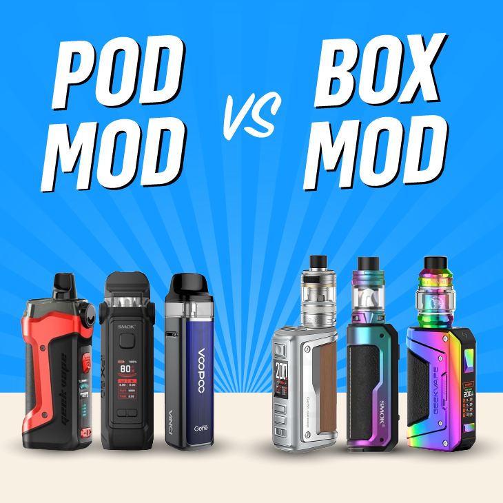 Pods vs Mods – Dinner Lady • VAPEAST