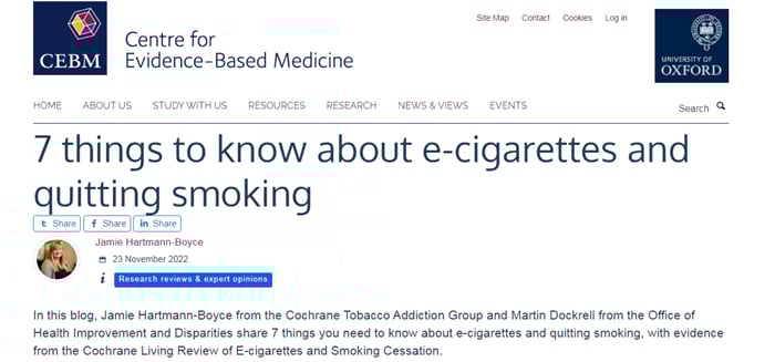 7 Facts About Vaping & Quitting Smoking • VAPEAST