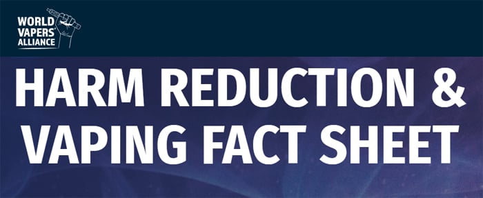 WVA Tobacco Harm Reduction & Vaping Fact Sheet • VAPEAST