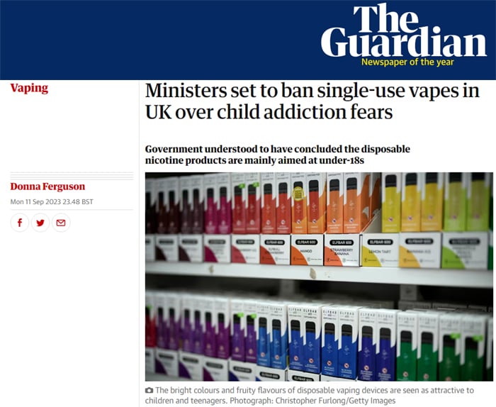 Is A UK Disposable Vape Ban On The Horizon? • VAPEAST
