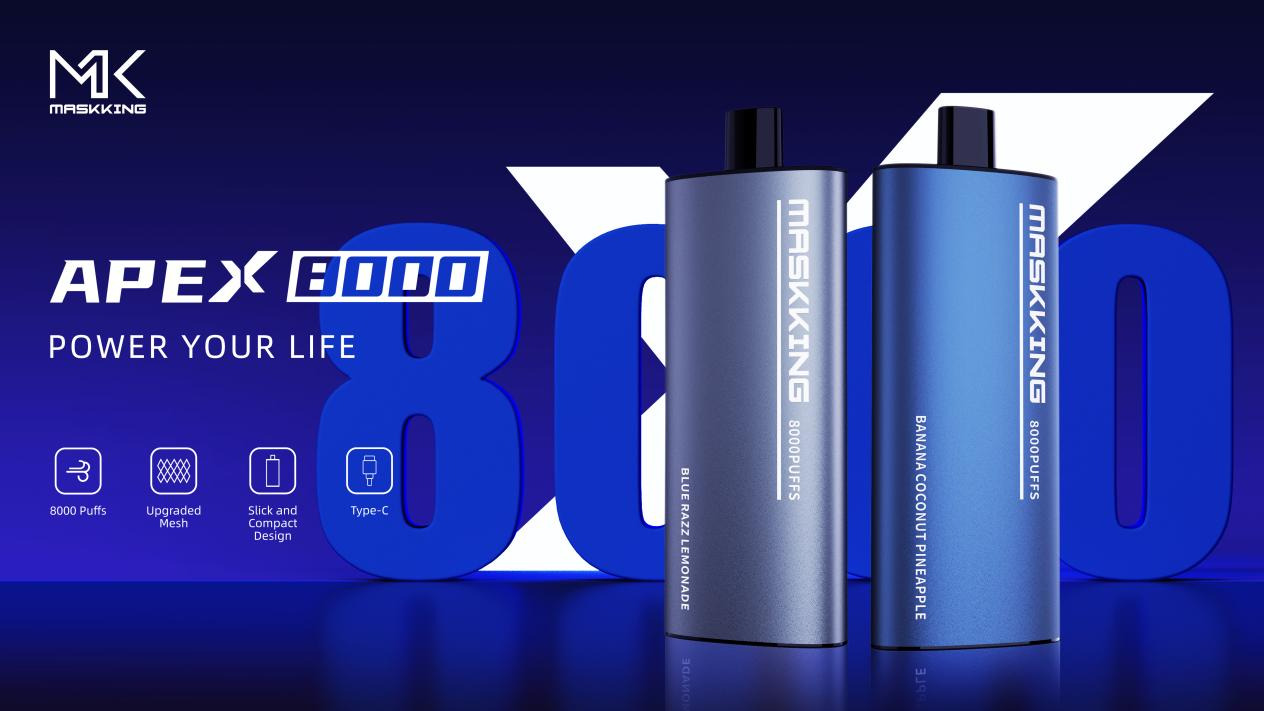 Unveiling the Next-Level Vaping Experience with Maskking Apex 8000 and ...