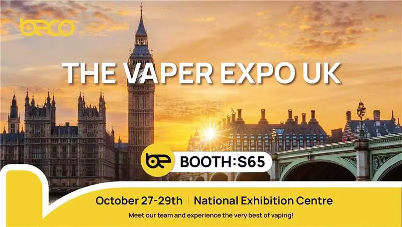 BecoVape Invites You to Visit The Vaper Expo UK October 2023 • VAPEAST