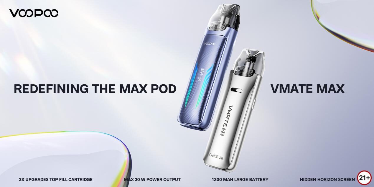 Unveiling VMATE MAX: VOOPOO's Latest Innovation Enhances Vaping with ...