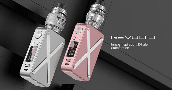 Aspire Revolto Kit Preview - High-Performance Box Mod with Versatile ...