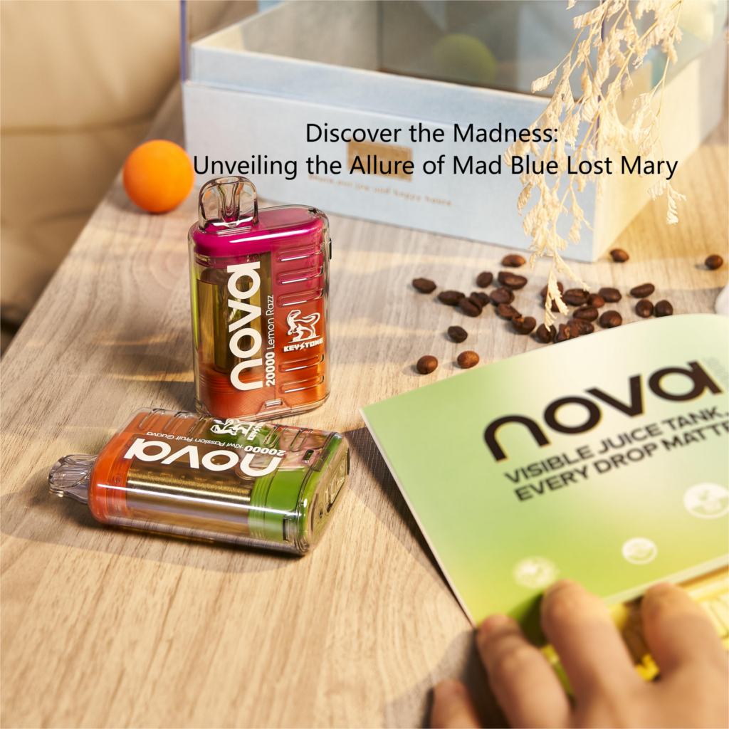 Discover the Madness: Unveiling the Allure of Mad Blue Lost Mary • VAPEAST