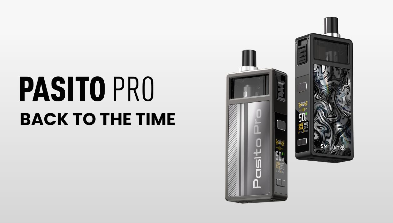 Discover PASITO PRO – 50W: The Best Refillable Pod System Kit (1500mAh ...