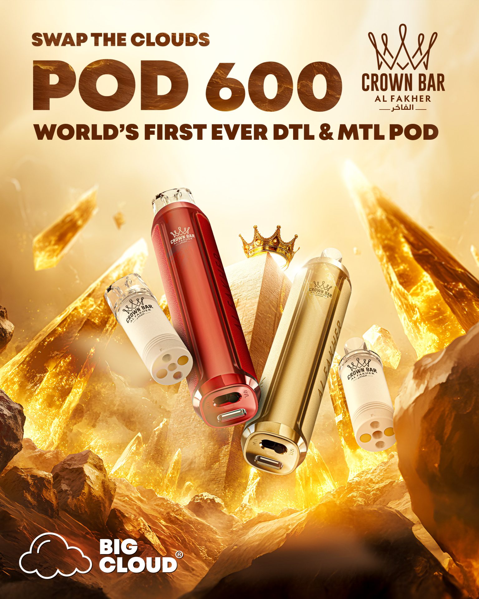 Al Fakher Showcases AF 600 POD, the World’s First Dual-Mode Pod System ...